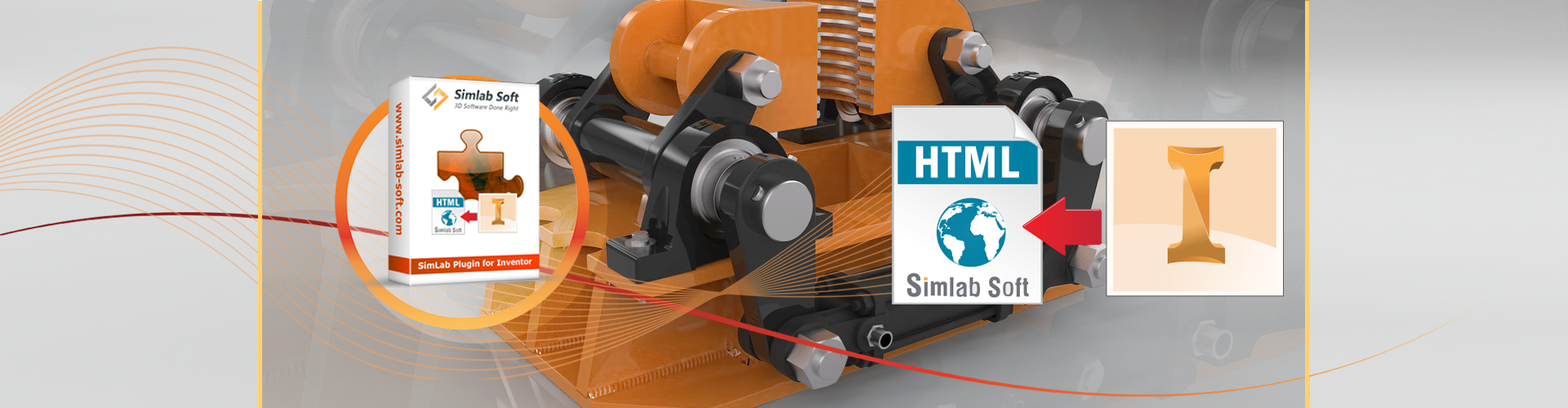 Simlab 3D Plugins - HTML exporter for Inventor