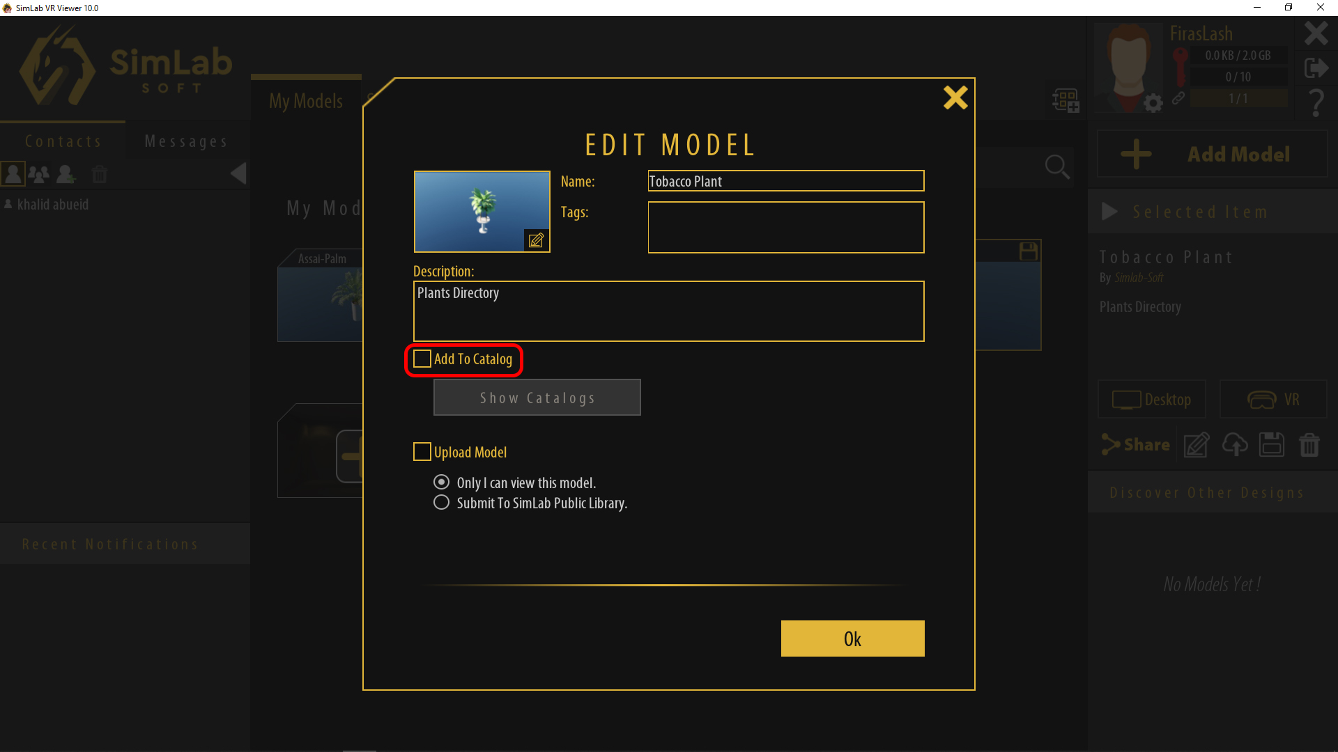 Catalogs and Sharing • SimLab Soft Blog Simlab VR Viewer